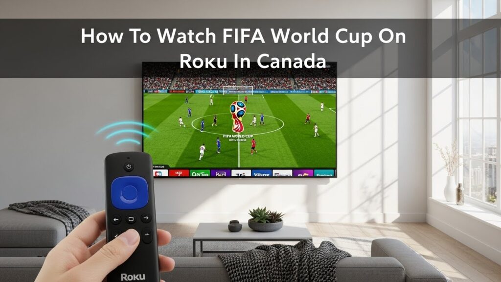 How to Watch FIFA World Cup on Roku in Canada (2026 Guide)