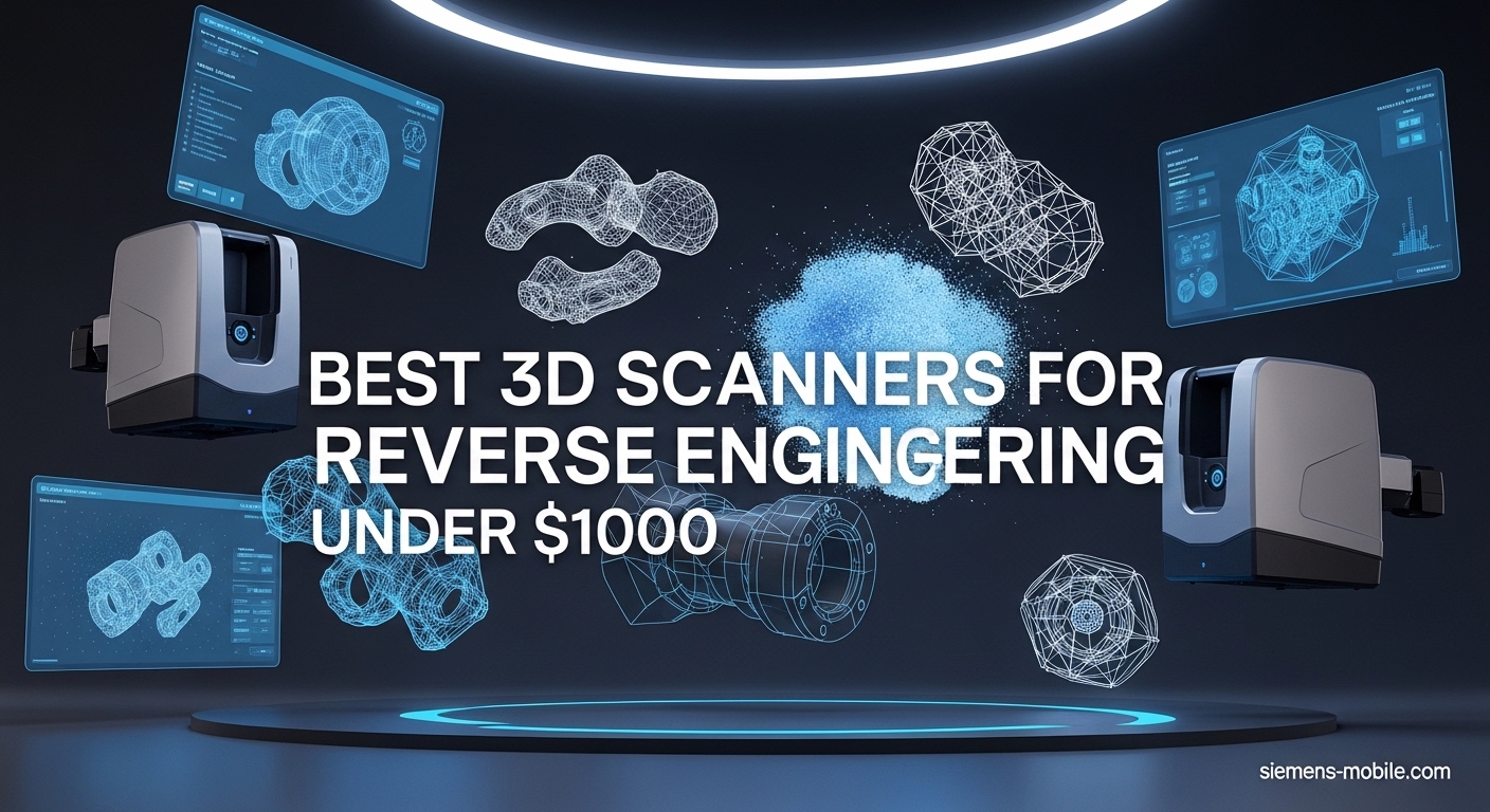 10 Best 3D Scanners for Reverse Engineering Under $1000 (April 2026)