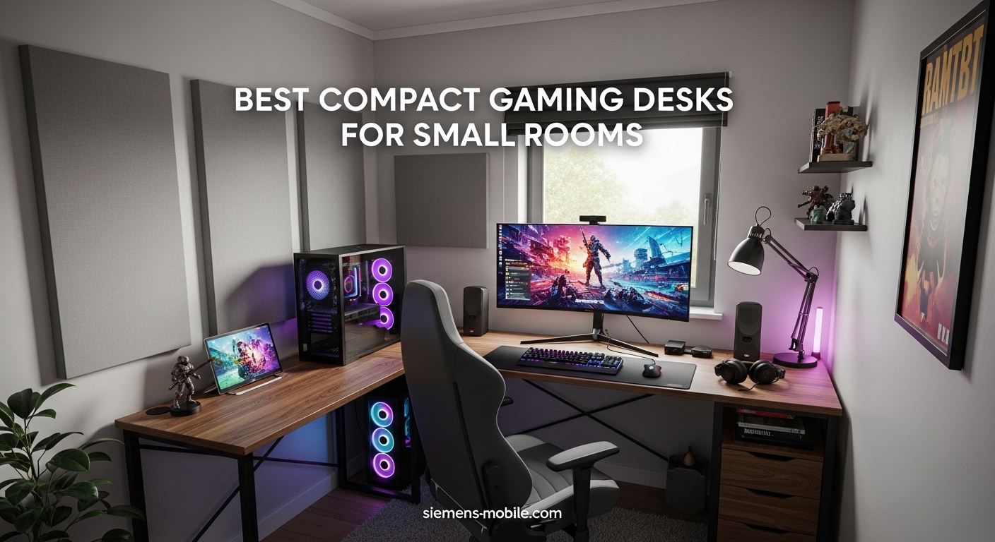 6 Best Compact Gaming Desks for Small Rooms (May 2026) Tested