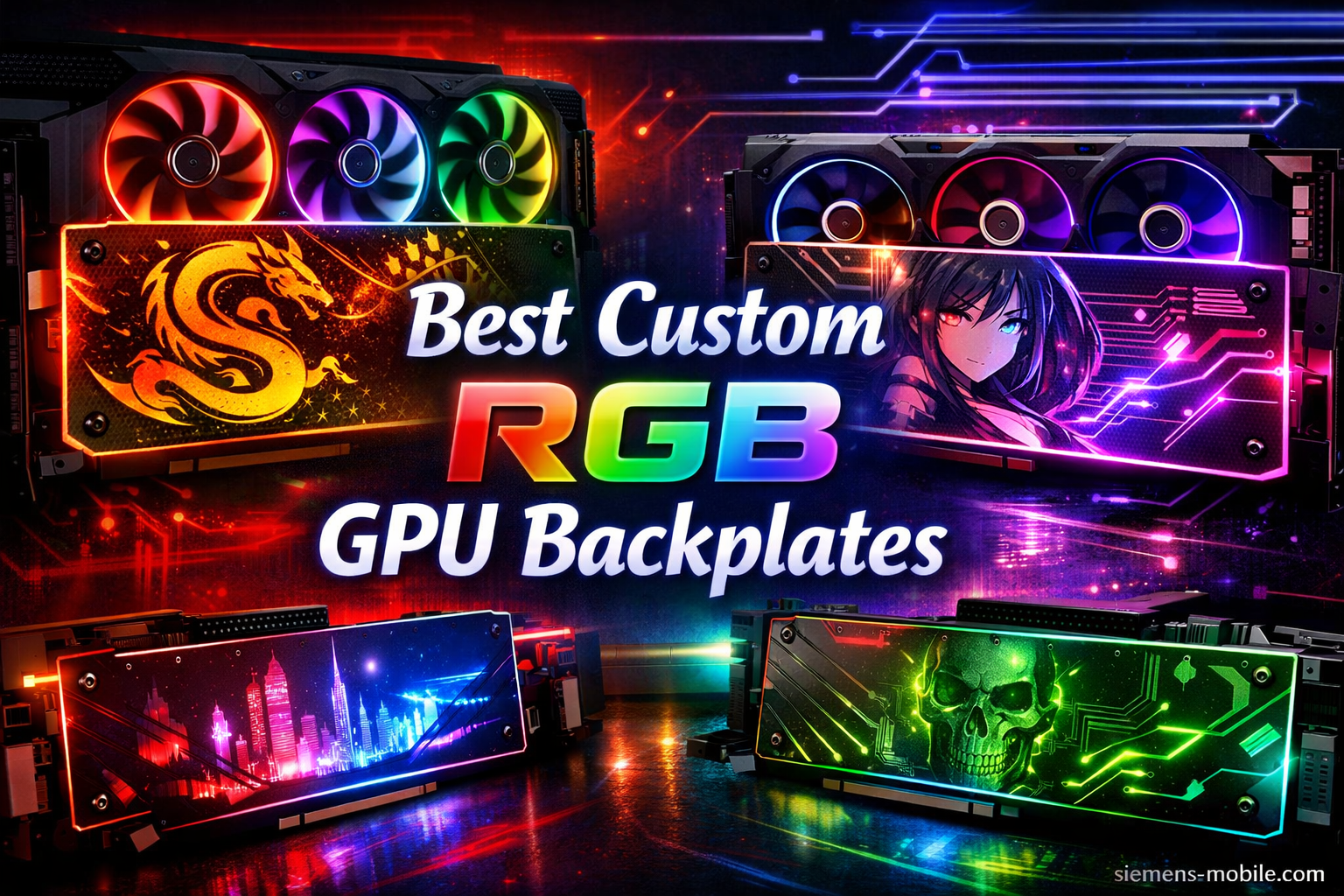 8 Best Custom RGB GPU Backplates (March 2026) reviews