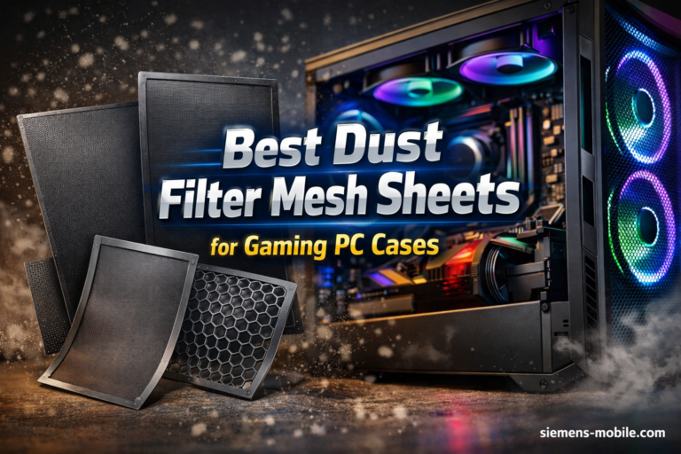 8 Best Dust Filter Mesh Sheets for Gaming PC Cases (April 2026) guide