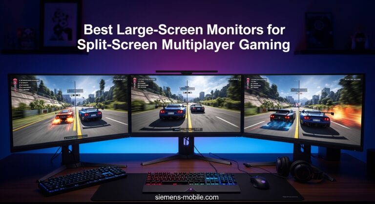 8 Best Large-Screen Monitors for Split-Screen Multiplayer Gaming (May 2026)