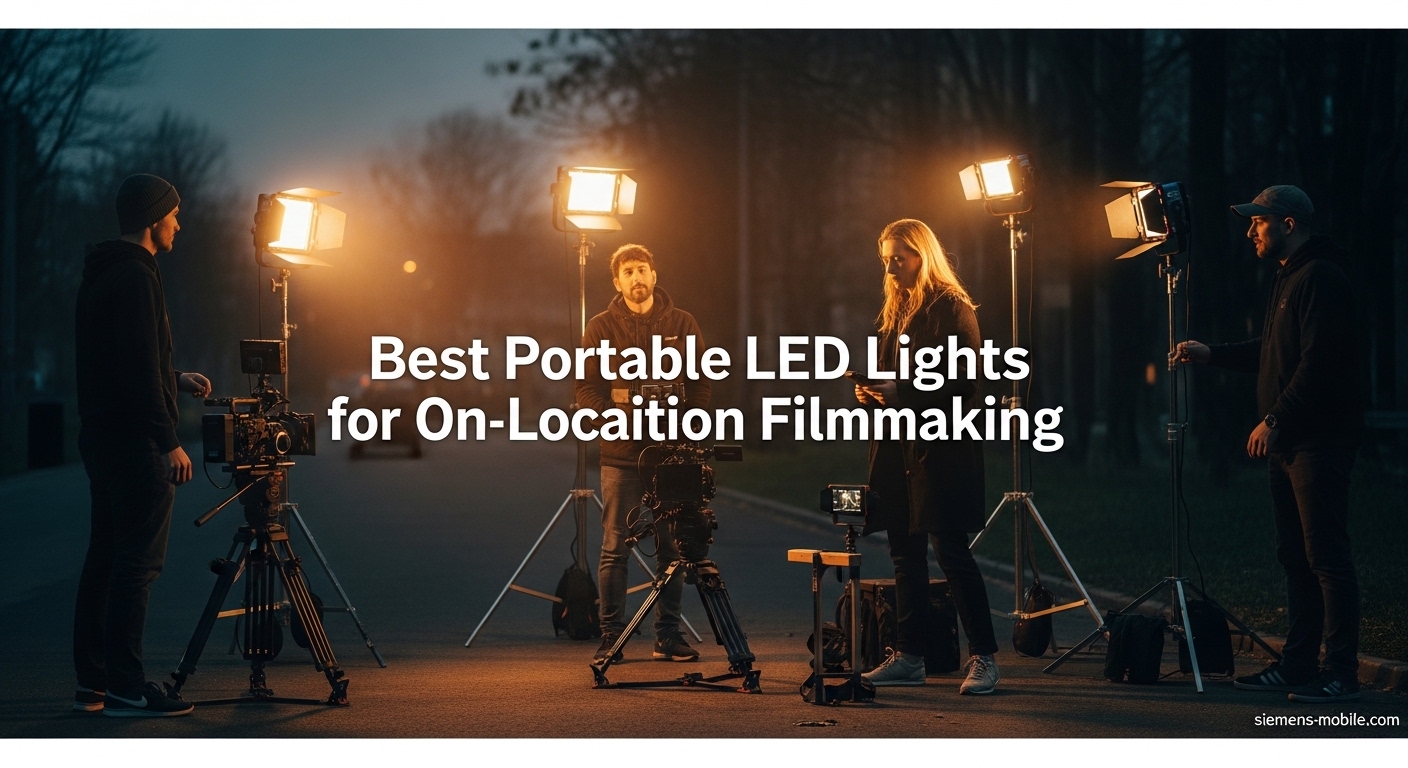 8 Best Portable LED Lights for On-Location Filmmaking (April 2026)