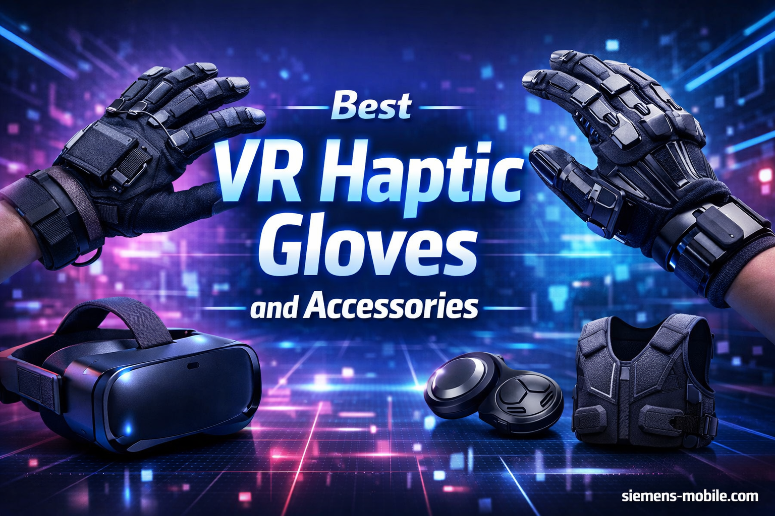 8 Best VR Haptic Gloves and Accessories (March 2026) Guide