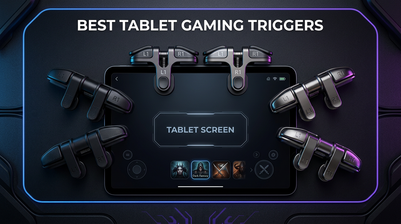 8 Best Tablet Gaming Trigger Attachments (March 2026) Complete Guide
