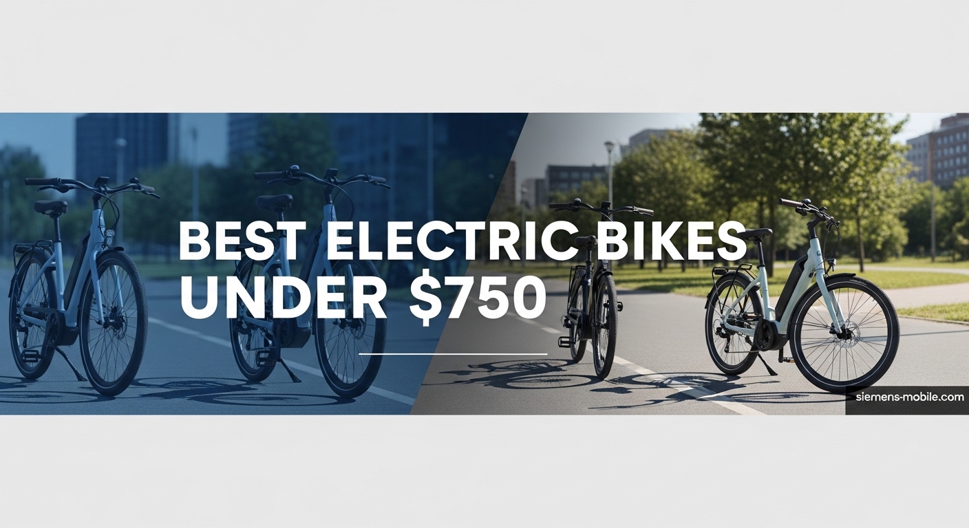 7 Best Electric Bikes Under $750 (April 2026) Complete Guide