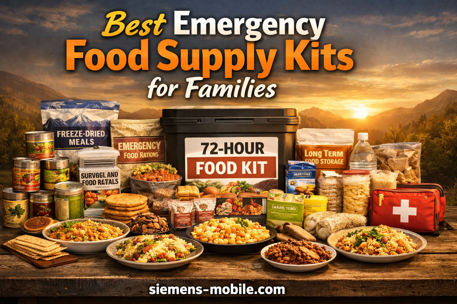 5 Best Emergency Food Supply Kits for Families (April 2026) guide