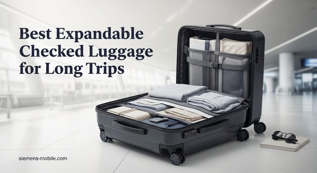 12 Best Expandable Checked Luggage for Long Trips (April 2026) Expert Guide