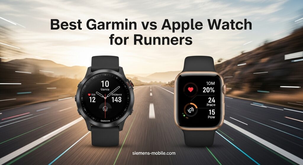 8 Best Garmin vs Apple Watch for Runners (April 2026) Expert Reviews