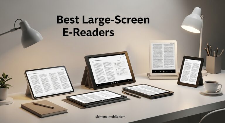 14 Best Large-Screen E-Readers (April 2026) guide