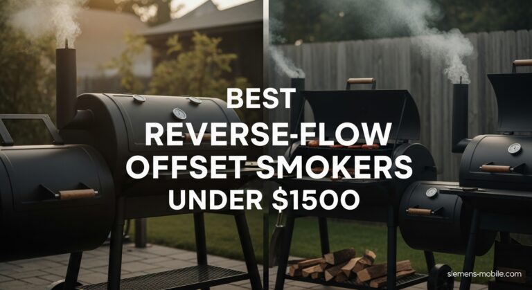 8 Best Reverse Flow Offset Smokers Under $1500 (April 2026) reviews