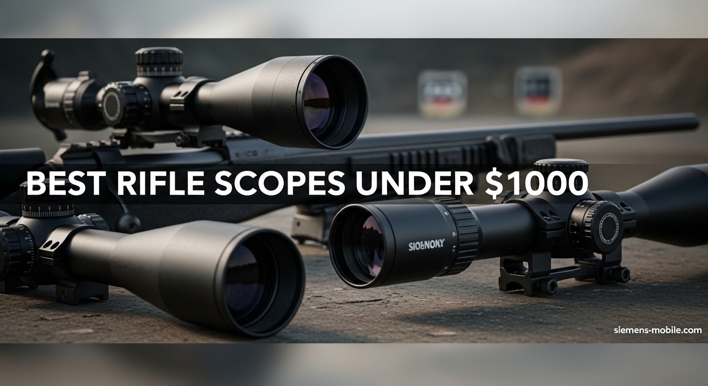 10 Best Rifle Scopes Under $1000 (April 2026) Expert Reviews
