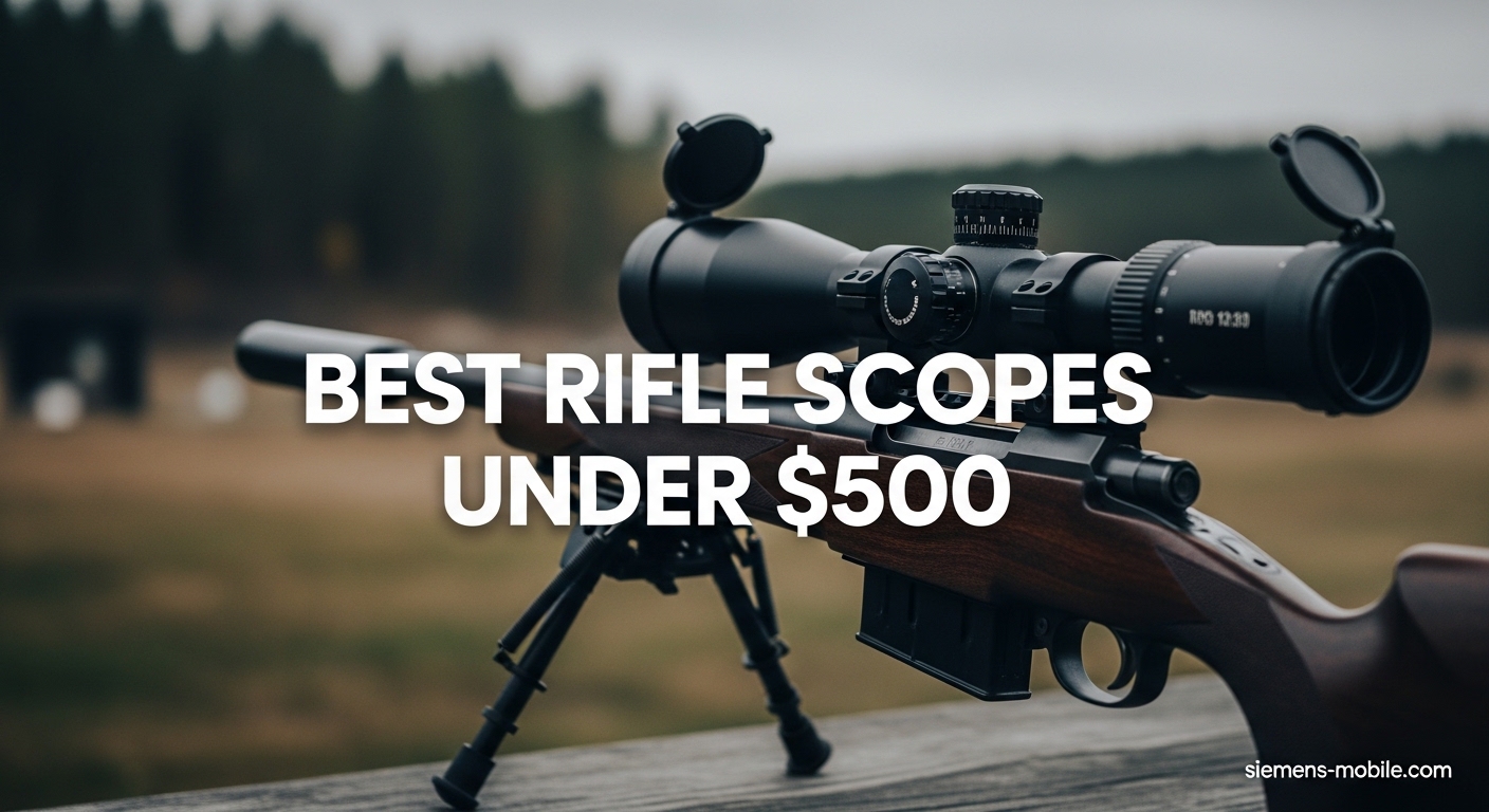 8 Best Rifle Scopes Under $500 (April 2026) Complete Buyer's Guide