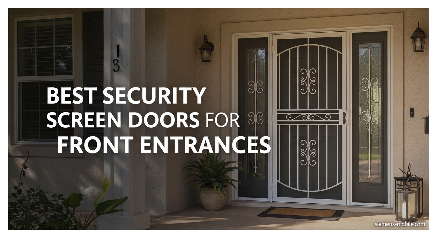 10 Best Security Screen Doors for Front Entrances (April 2026) guide