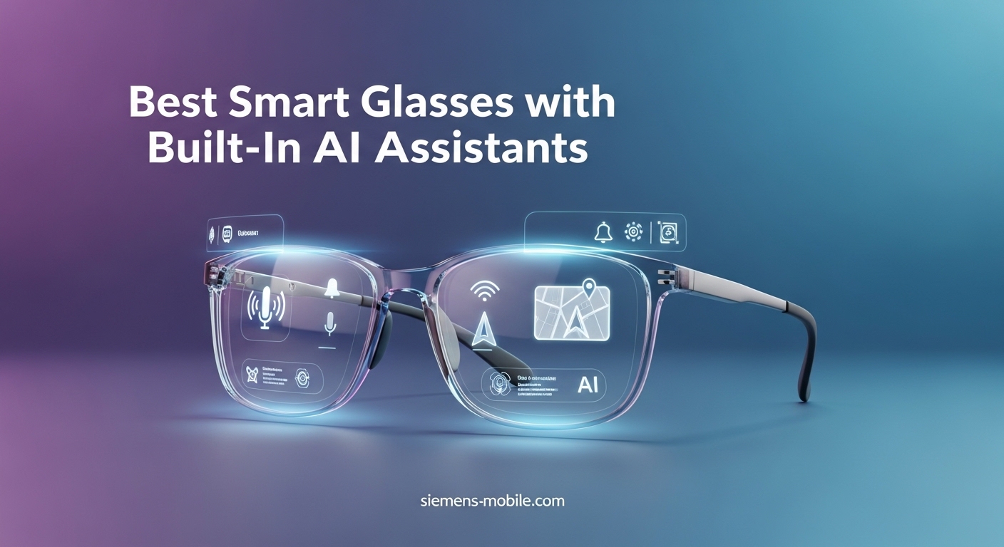 13 Best Smart Glasses with Built-In AI Assistants (April 2026) guide