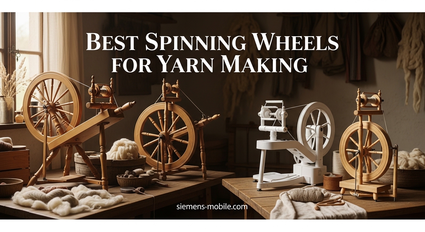 8 Best Spinning Wheels for Yarn Making (April 2026) Expert Reviews