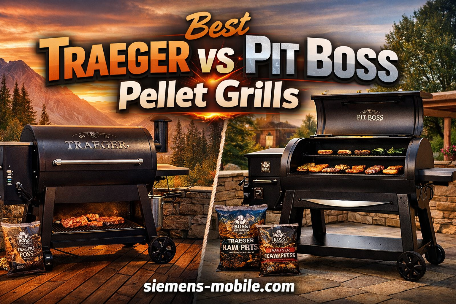8 Best Traeger vs Pit Boss Pellet Grills (April 2026) Comparison
