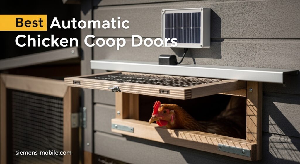8 Best Automatic Chicken Coop Doors (June 2026) Expert Reviews