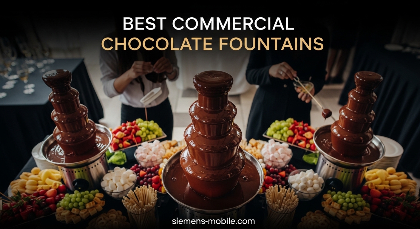 14 Best Commercial Chocolate Fountains (May 2026) Expert Reviews