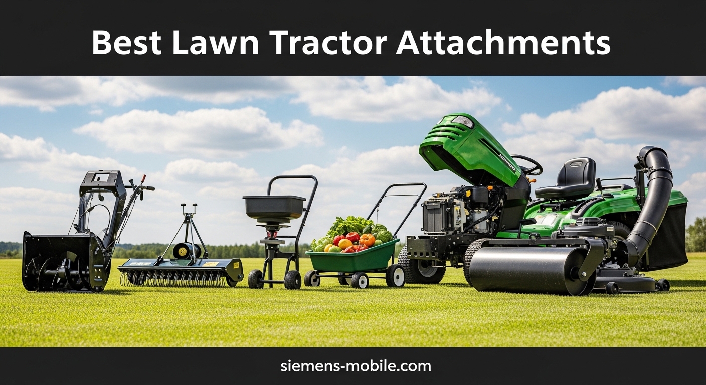 10 Best Lawn Tractor Attachments (June 2026) Expert Reviews