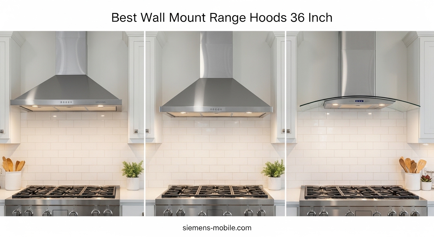 10 Best Wall Mount Range Hoods 36 Inch (June 2026) Expert Reviews