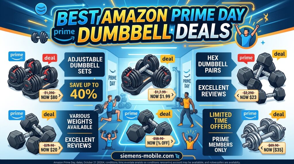 12 Best Amazon Prime Day Dumbbell Deals (June 2026)