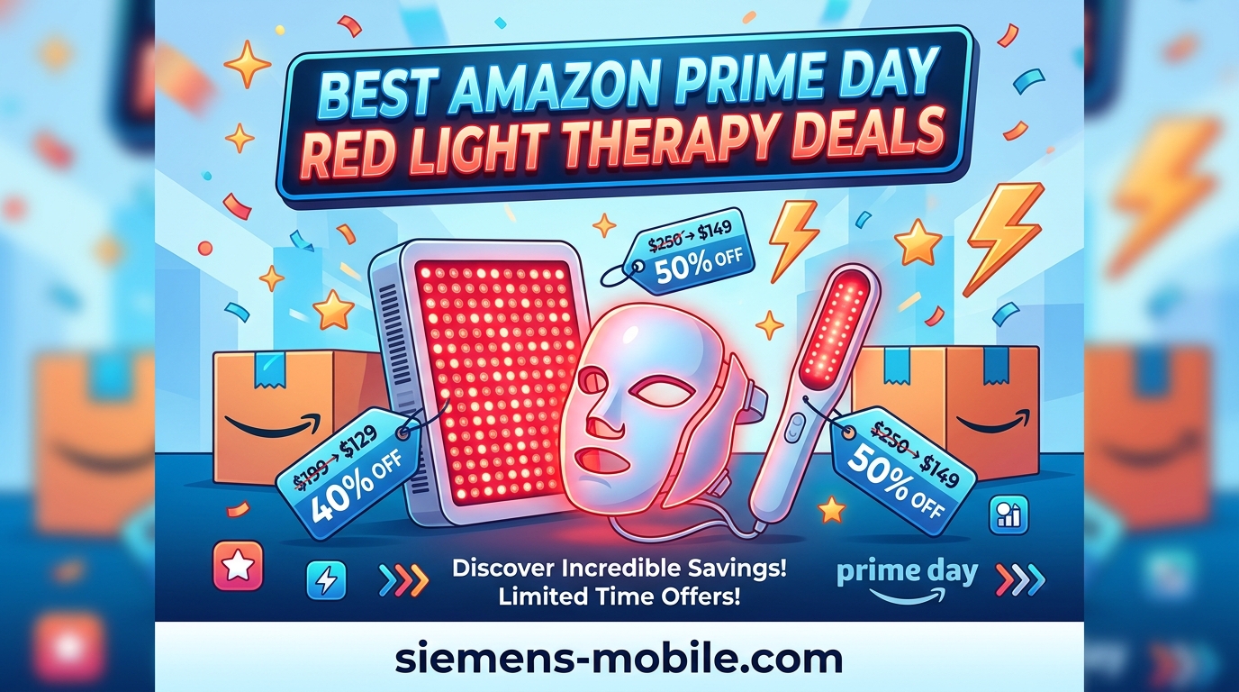 10 Best Amazon Prime Day Red Light Therapy Deals (June 2026)