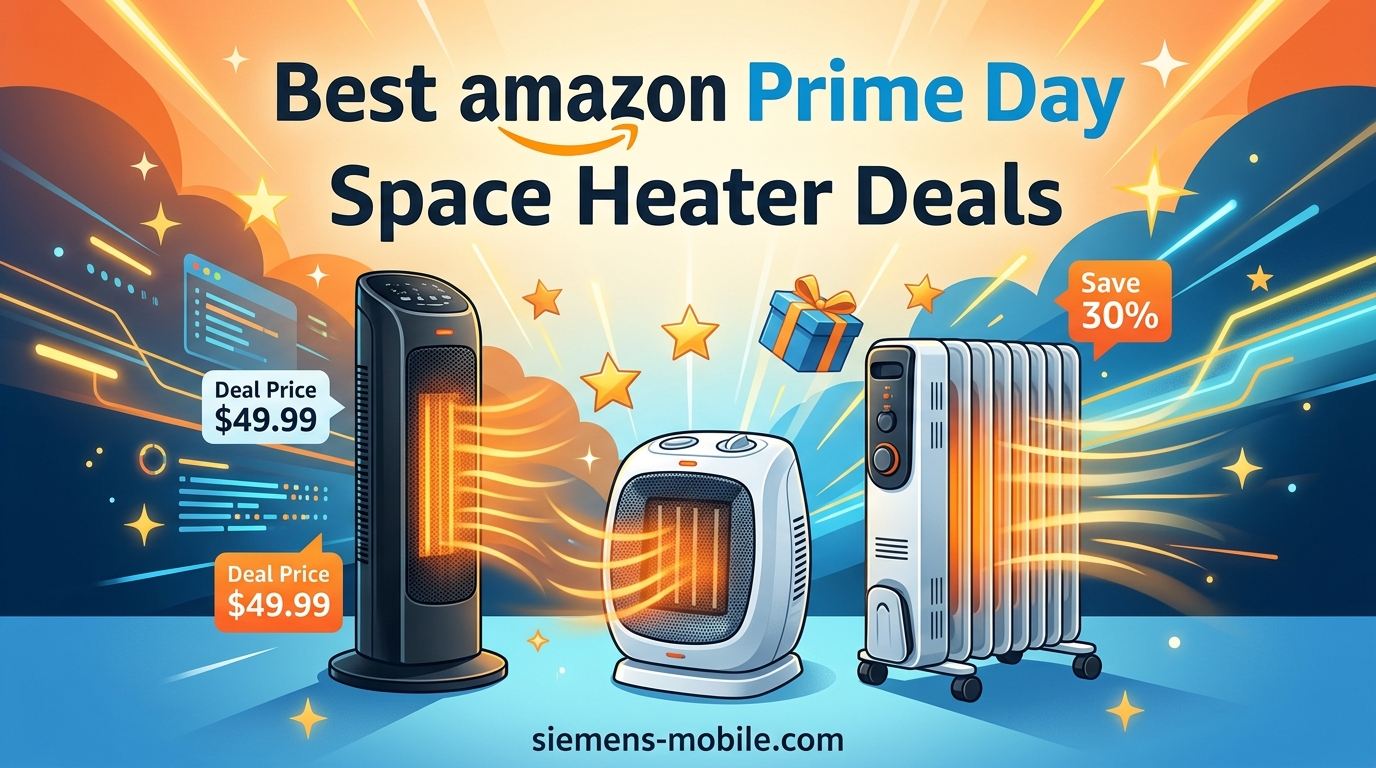 12 Best Amazon Prime Day Space Heater Deals (June 2026)